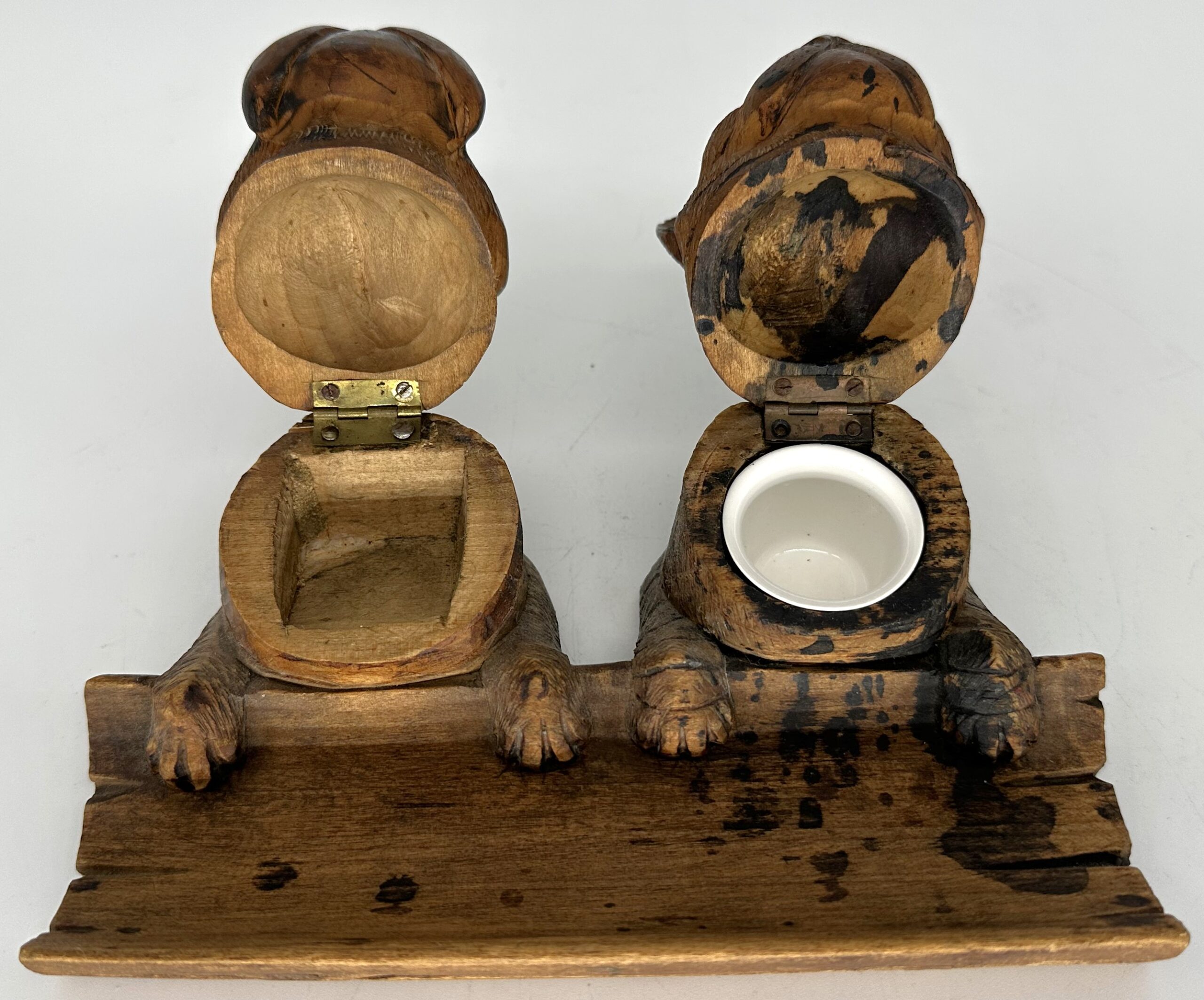 Dog & Cat – Inkwell & Stamp Holder – The Society of Inkwell Collectors ...