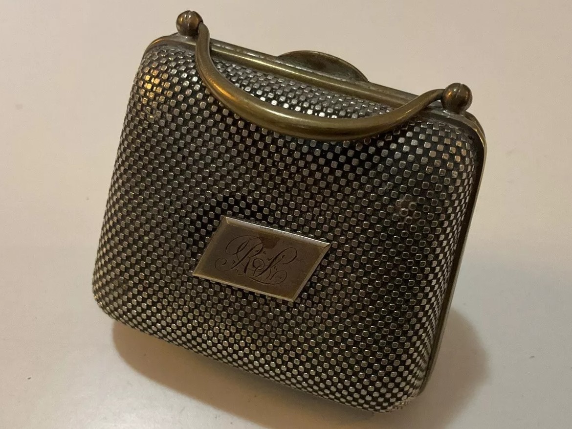 Traveling Inkwell Shaped as a Purse – The Society of Inkwell Collectors ...