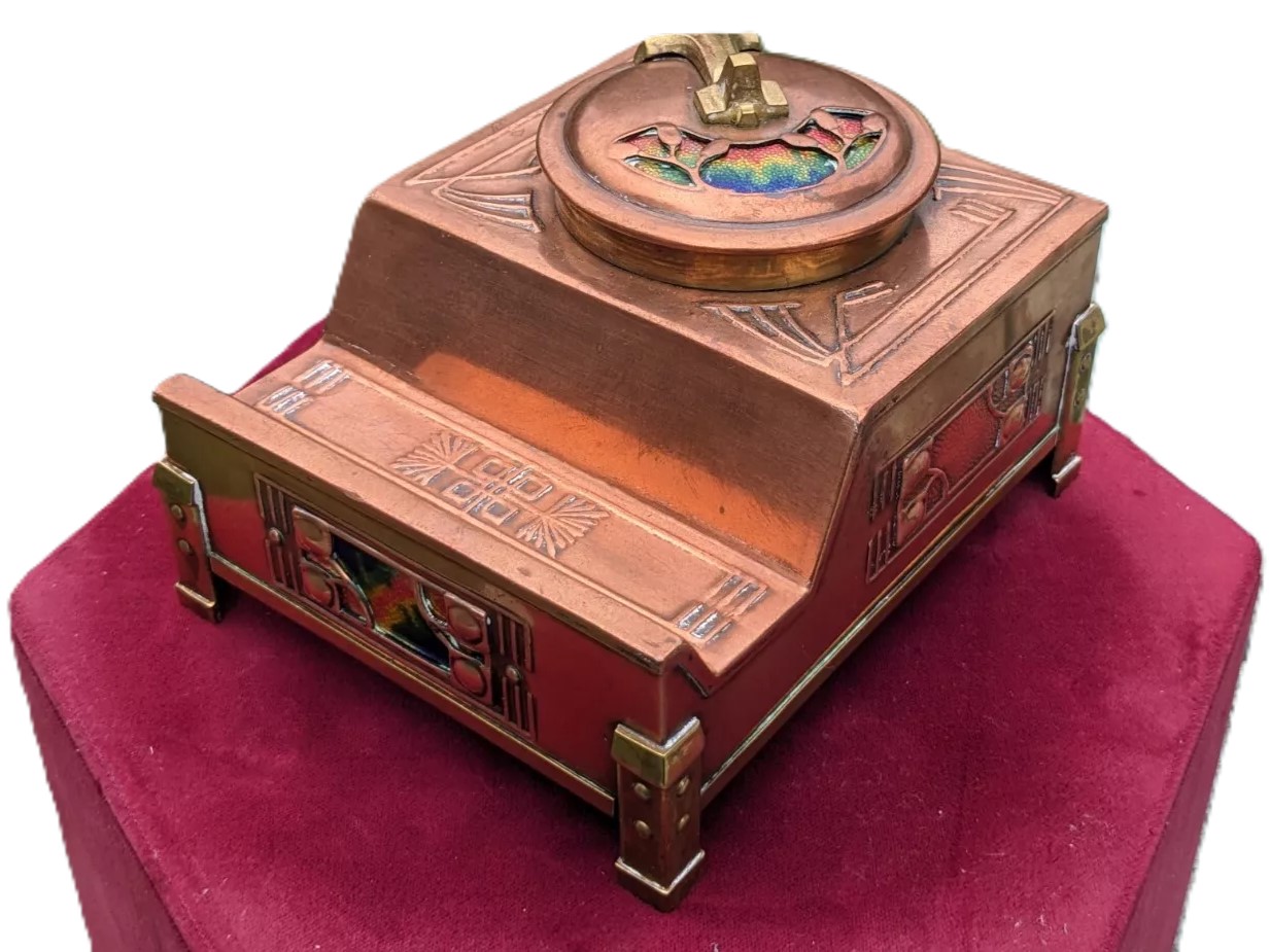 Arts & Crafts Copper Inkwell – The Society of Inkwell Collectors (SOIC)