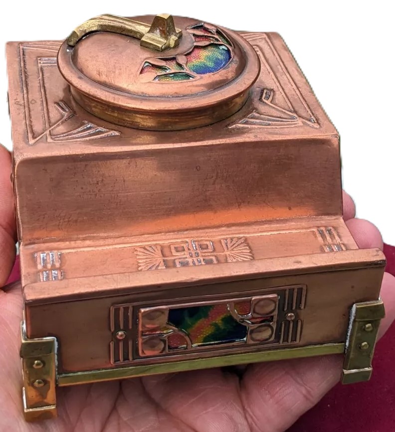 Arts & Crafts Copper Inkwell – The Society of Inkwell Collectors (SOIC)