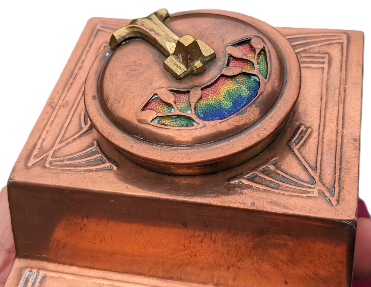 Arts & Crafts Copper Inkwell – The Society of Inkwell Collectors (SOIC)