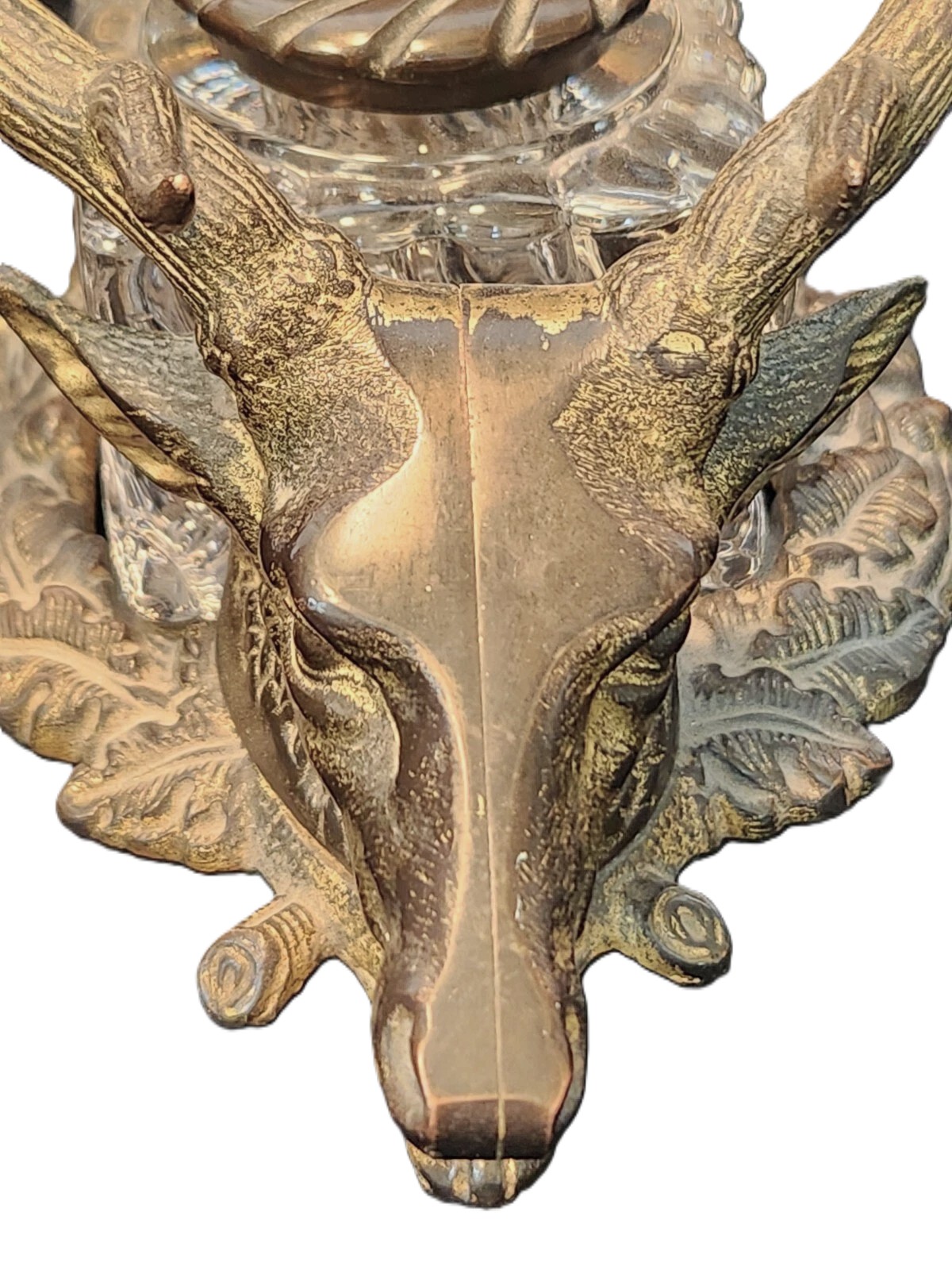 Stag’s Head Inkstand – The Society of Inkwell Collectors (SOIC)