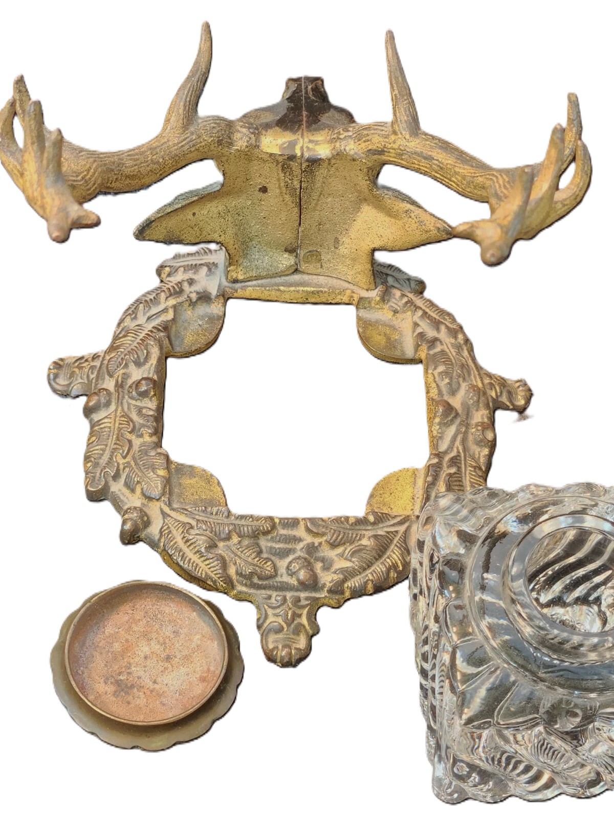 Stag’s Head Inkstand – The Society of Inkwell Collectors (SOIC)