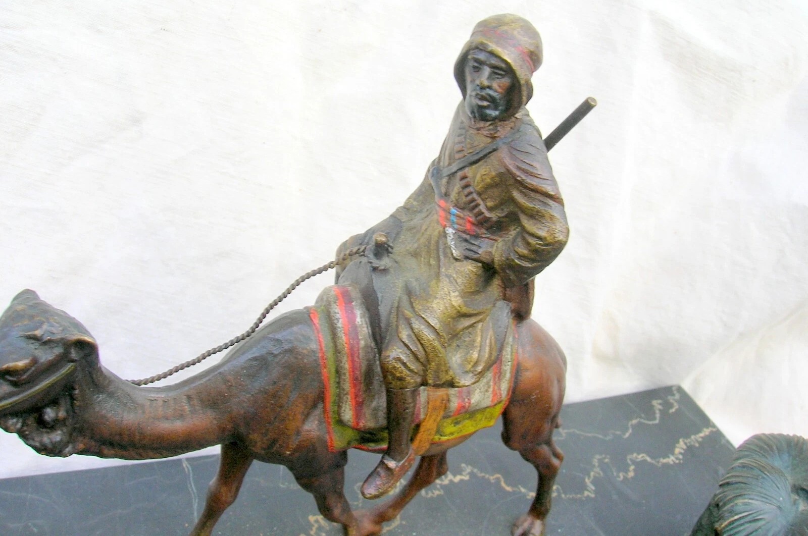 Orientalist Desk Stand – Bedouin Warrior on Camel – The Society of ...