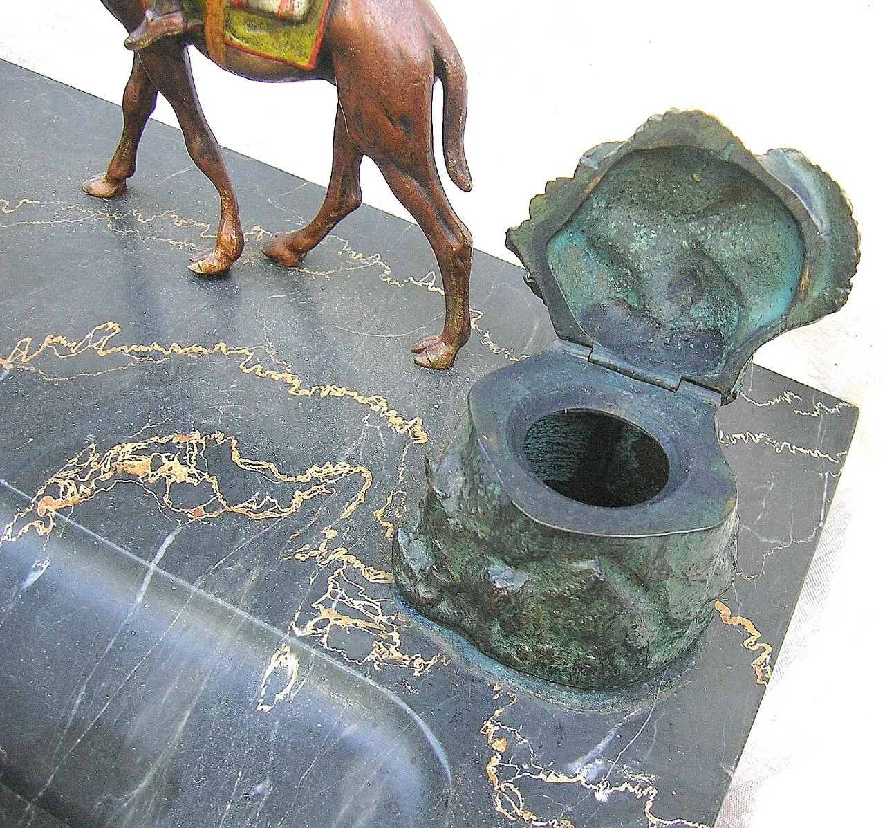 Orientalist Desk Stand – Bedouin Warrior on Camel – The Society of ...